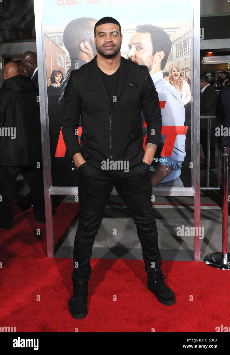 LOS ANGELES, CA - FEBRUARY 13: NFL player Shawne Merriman attends the ...