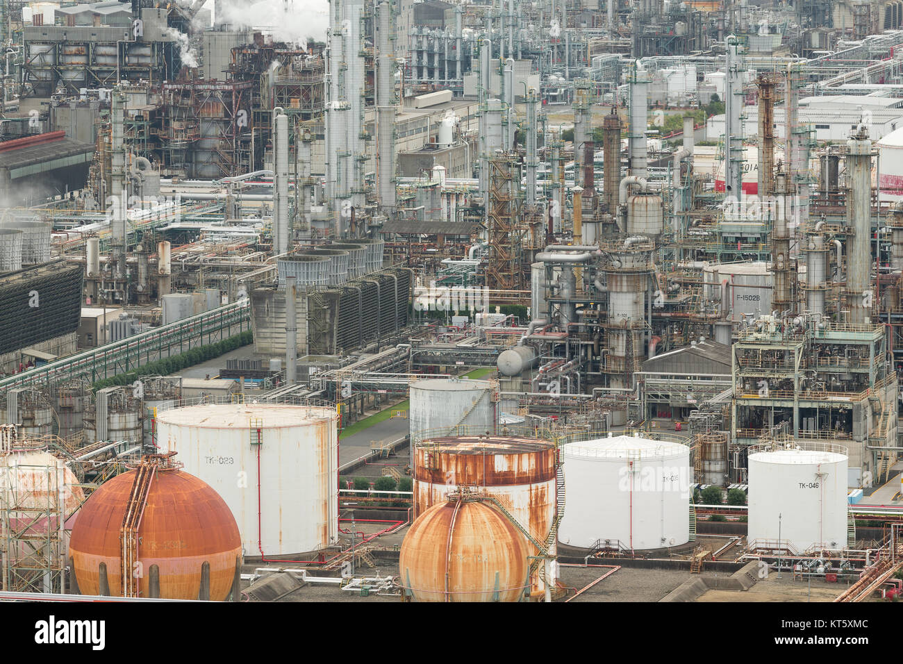 Industry factory in yokkaichi Stock Photo - Alamy