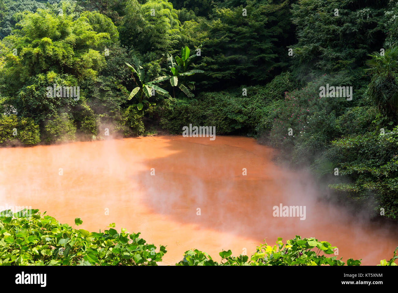 Beppu hot spring Stock Photo - Alamy