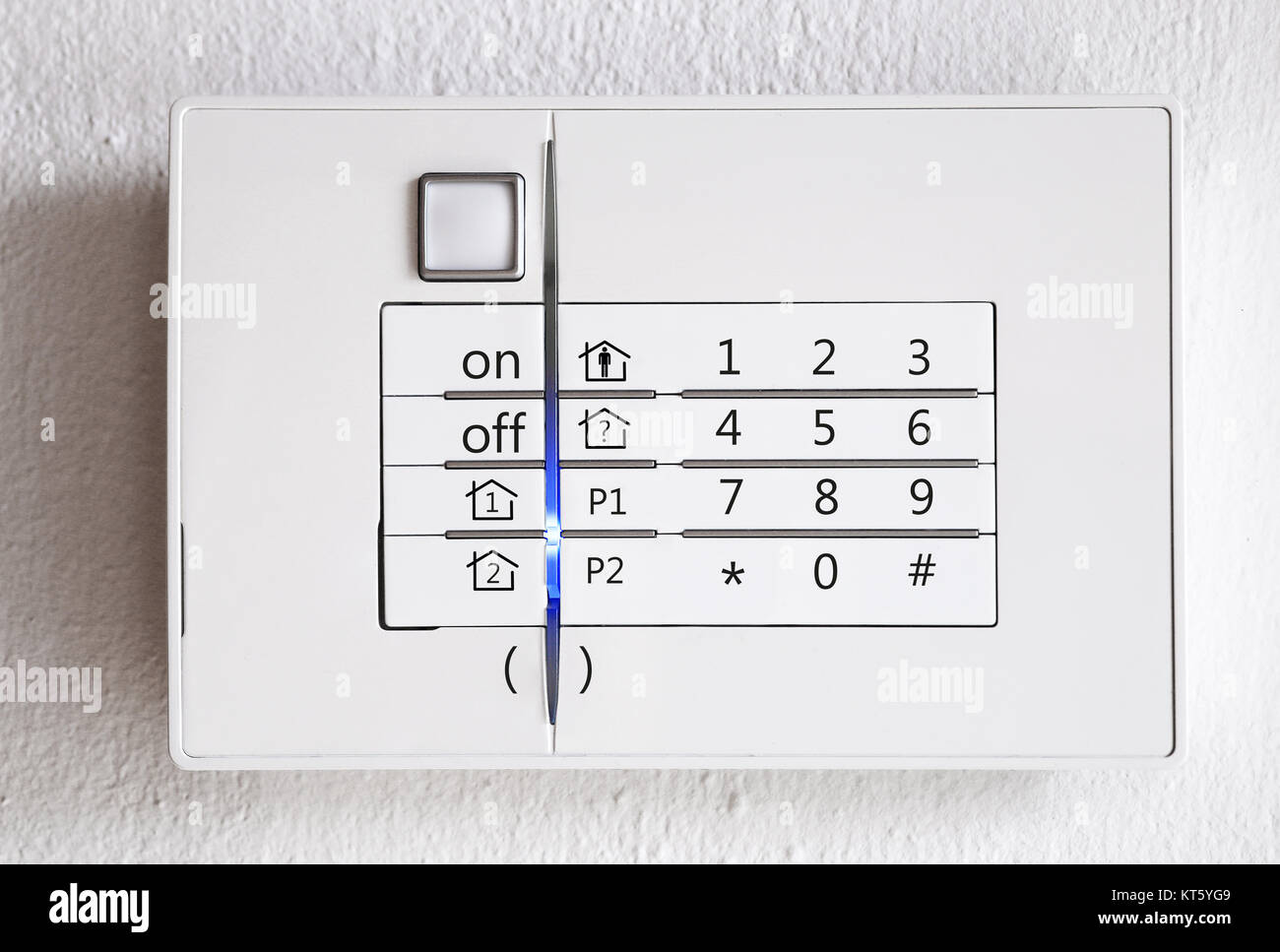 alarm system with security code Stock Photo - Alamy