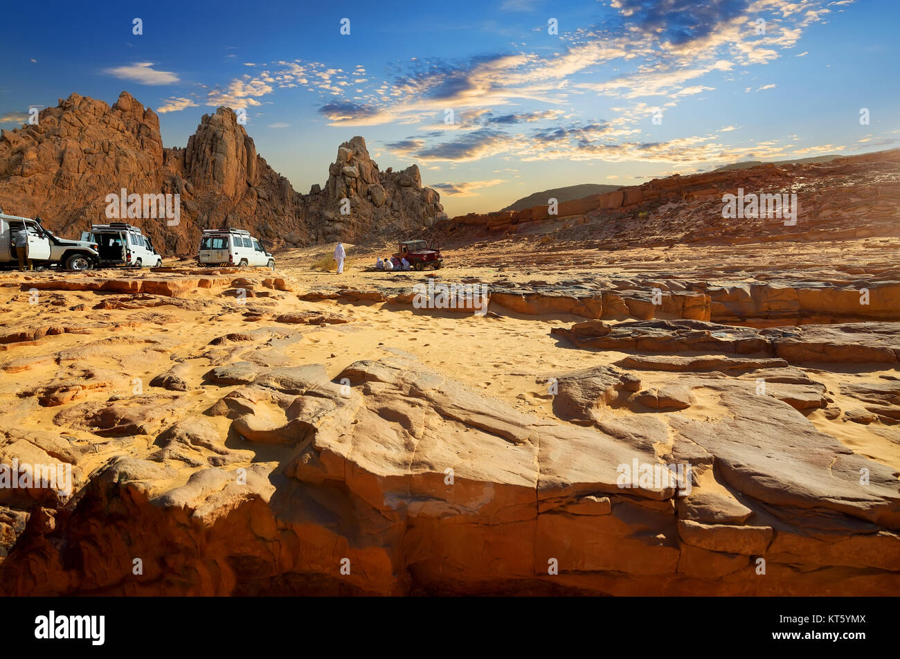 Trip to Egyptian desert Stock Photo - Alamy