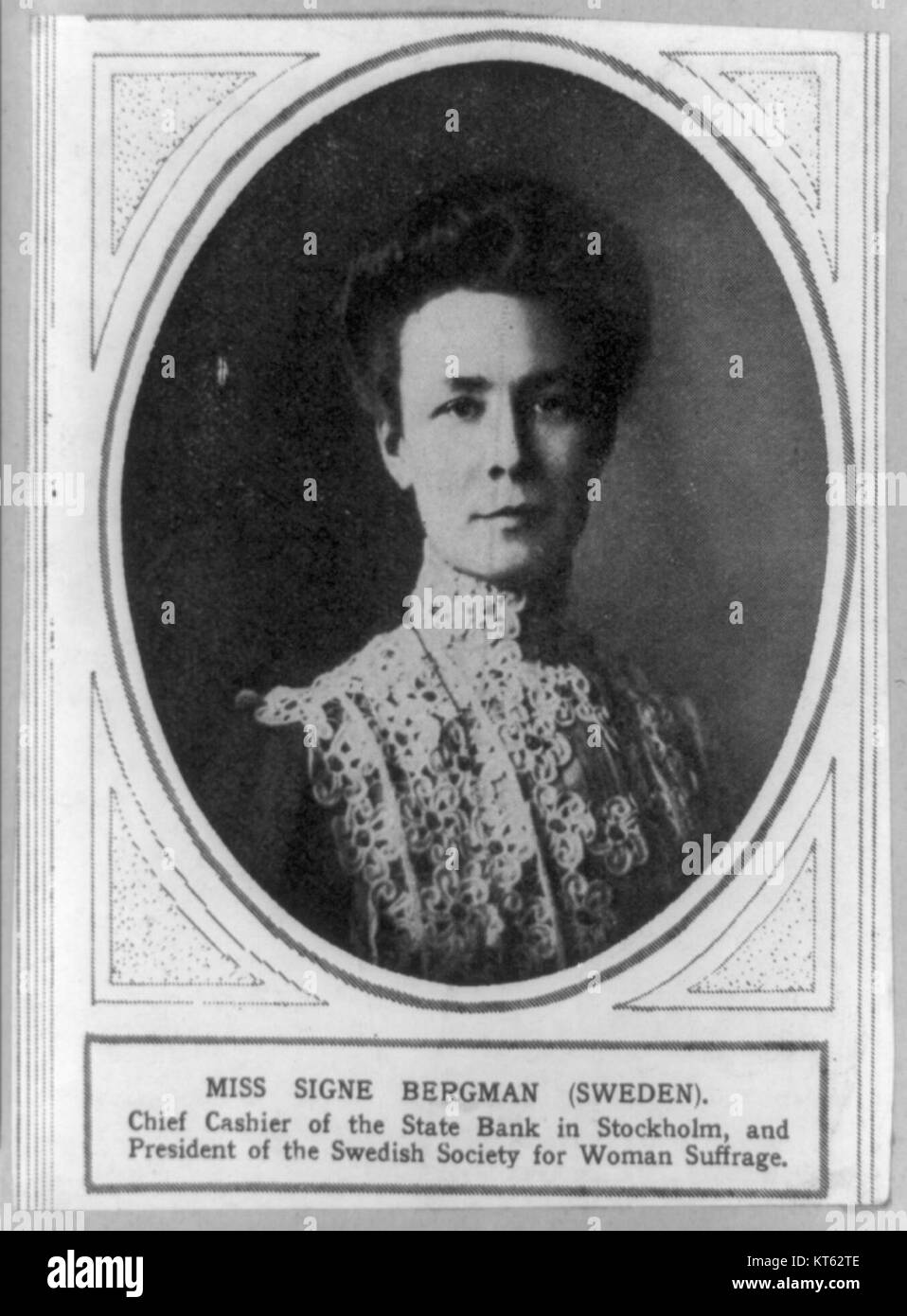 Signe Bergman was a Swedish actress known for her performances in films ...