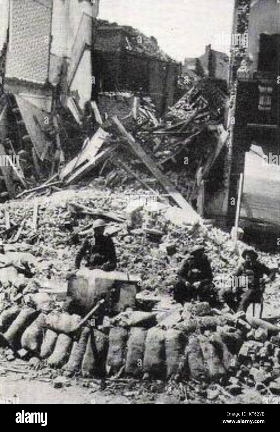 The anti-tank post in Leuven, Belgium, constructed during 1940, is a ...