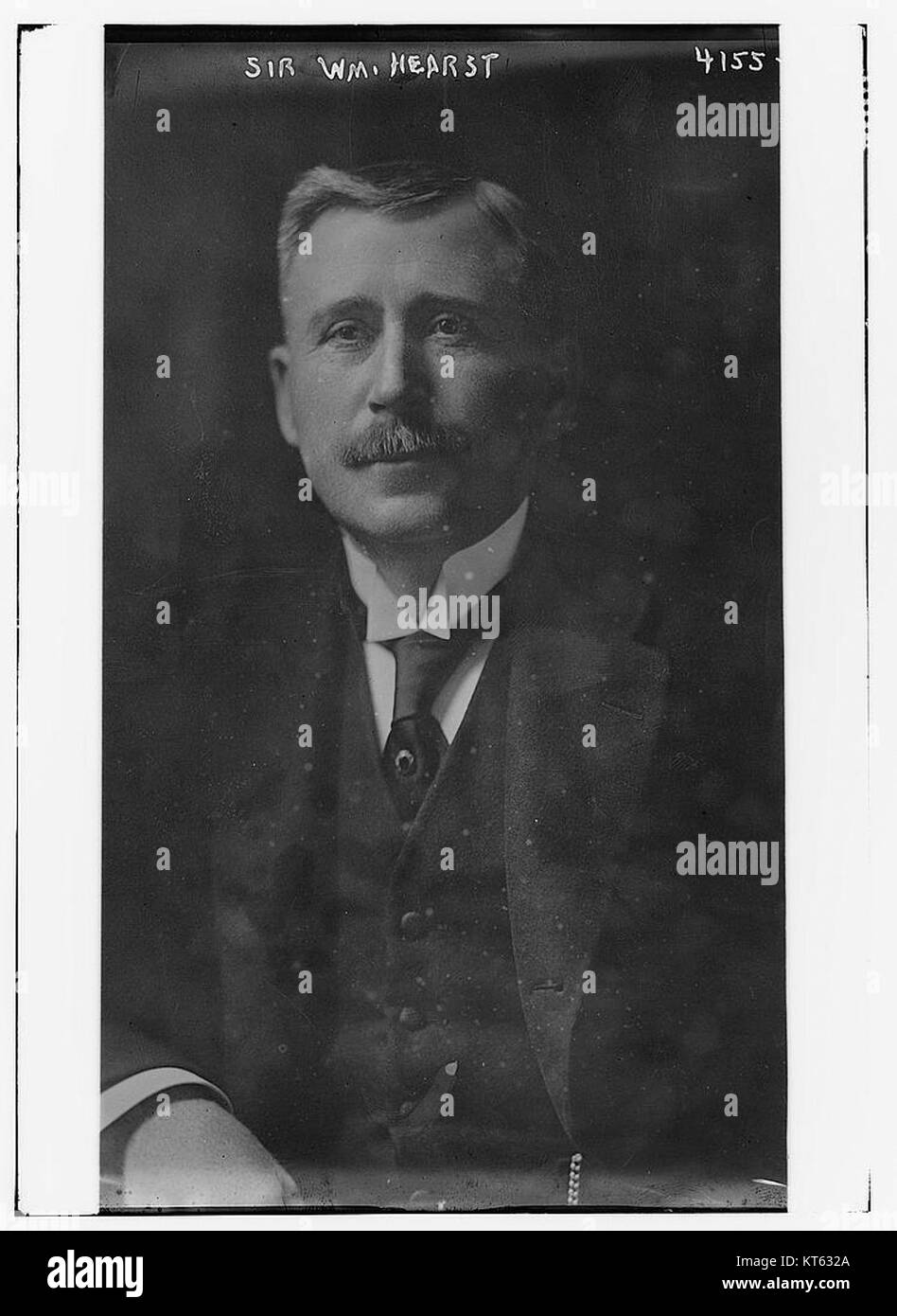 This photograph features Sir William Randolph Hearst, a prominent ...
