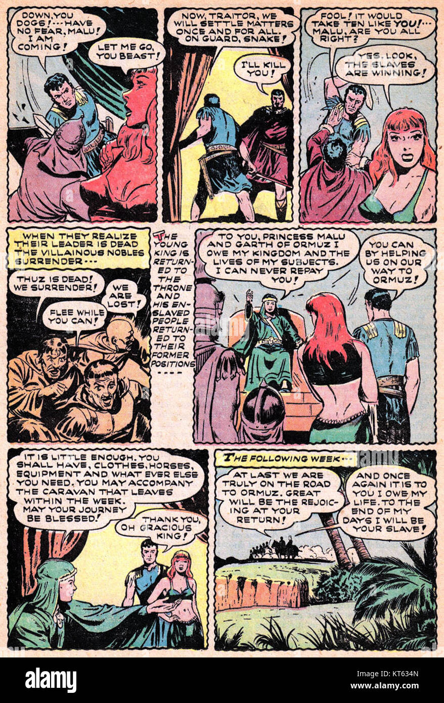 'SlaveGirlComics0117' features artwork from a vintage comic series ...