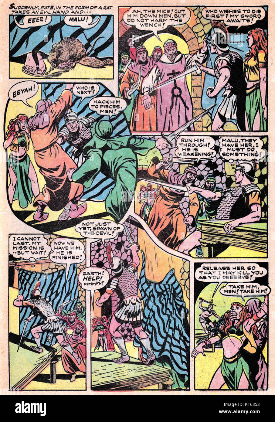 Slave Girl Comics is a comic book series with themes of adventure and ...