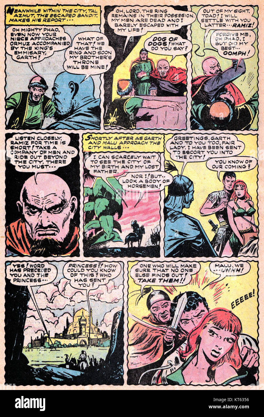 A comic featuring a story about a slave girl, highlighting themes of ...
