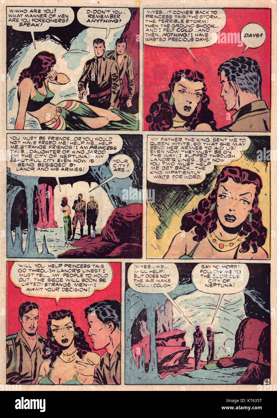 Slave girl comics hi-res stock photography and images - Alamy