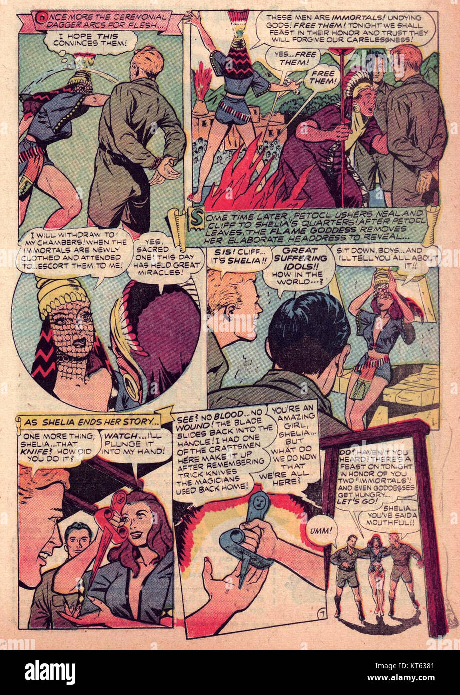 Slave Girl Comics is a title or collection within the comic book genre, offering narrative ...