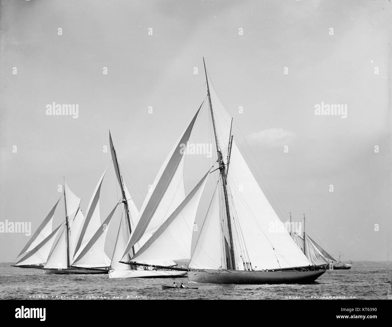 The sloops Priscilla, Puritan, and Atlantic were prominent sailing ...
