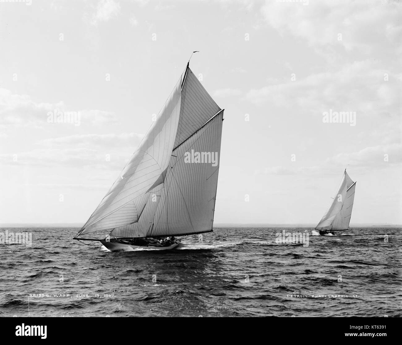 The sloops Wasp and Carmita were notable sailing vessels, recognized ...