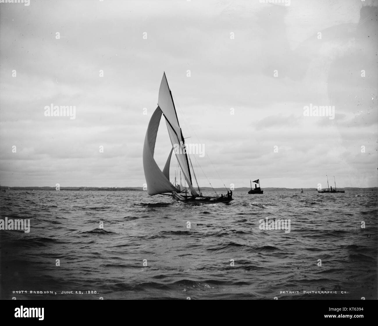 The Sloop Babboon-2 is a type of sailing vessel, likely a historical or ...