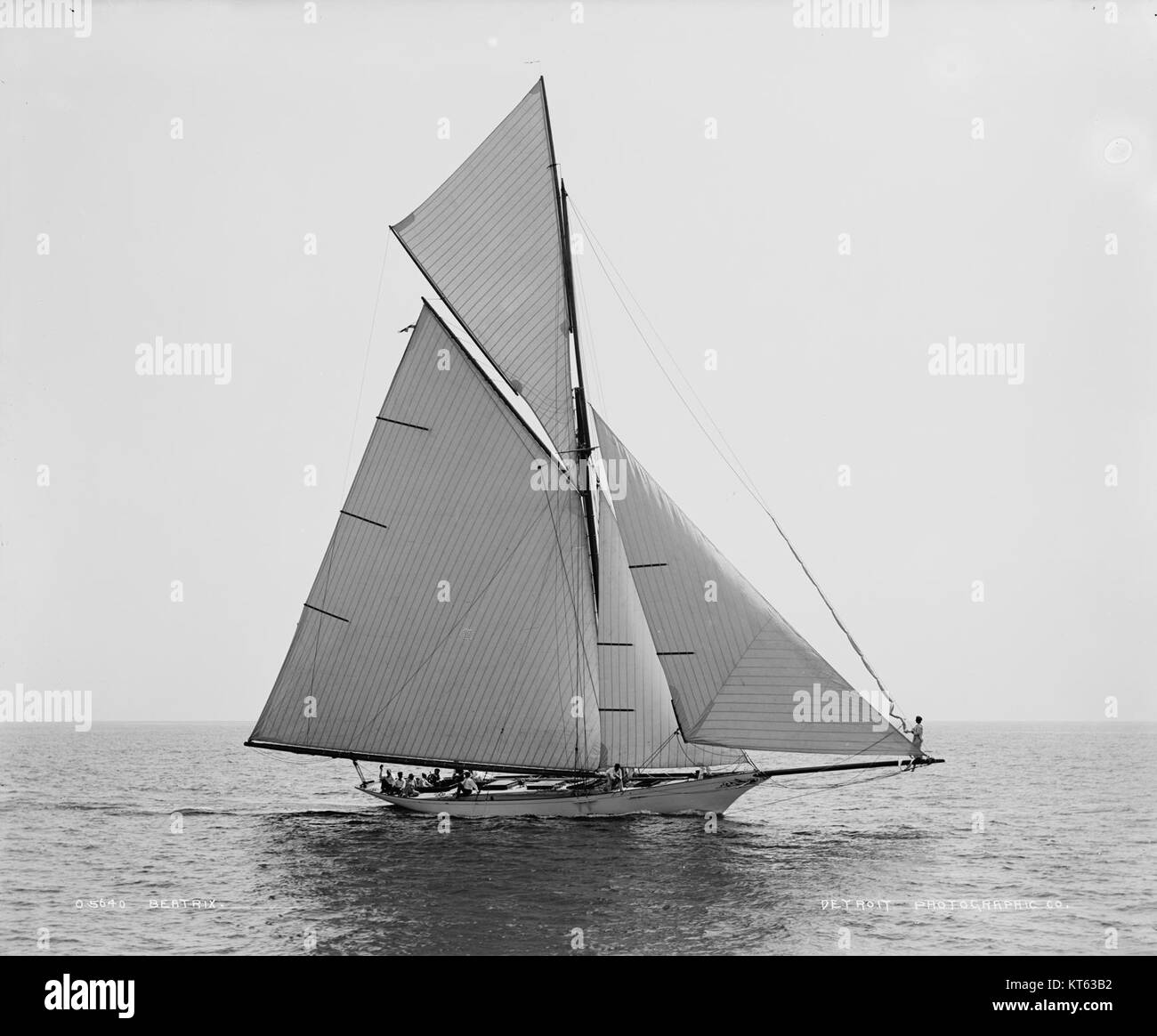 The Sloop Beatrix-8 is a historic vessel known for its sailing prowess ...