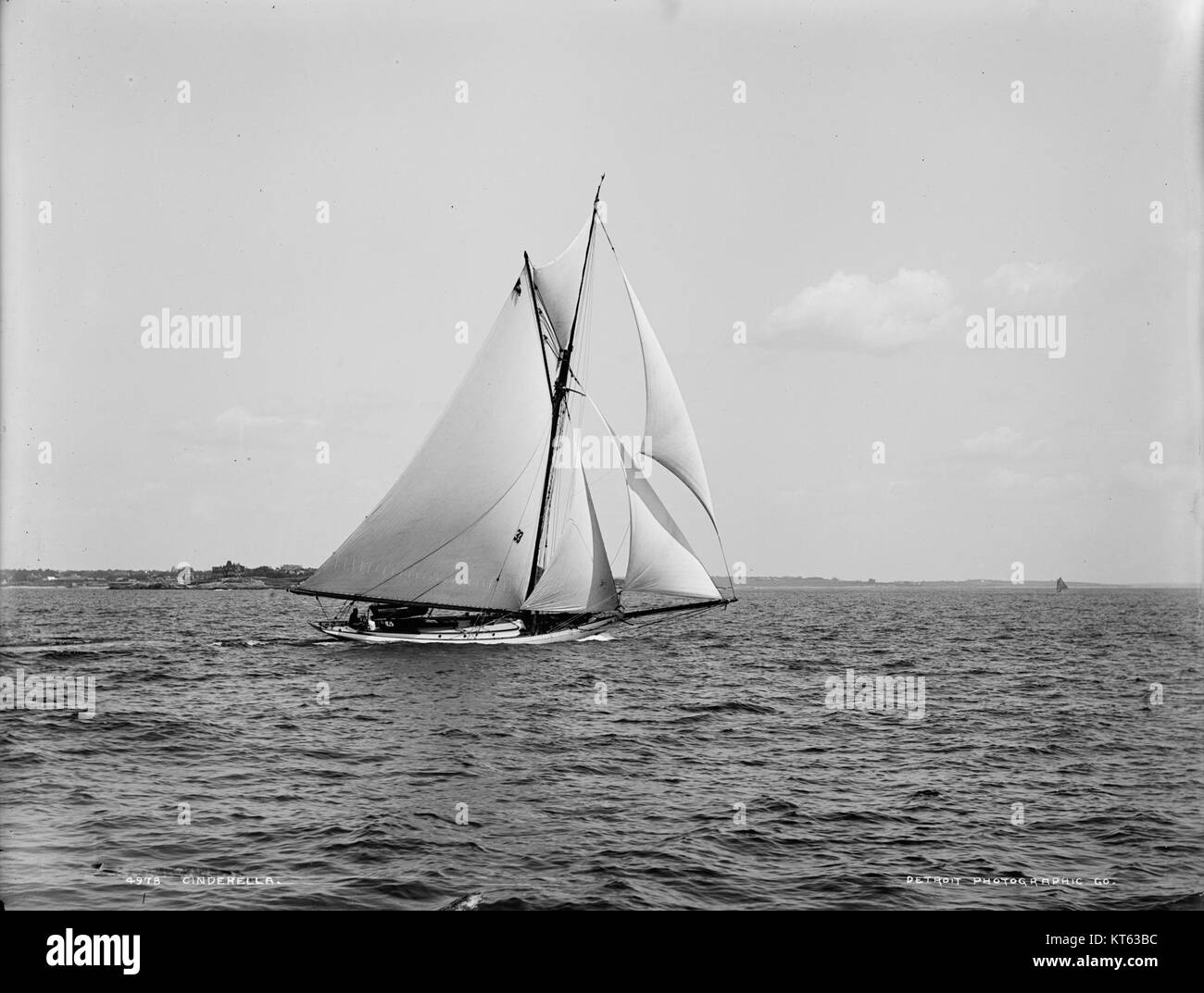 Sloop Cinderella-1 is a type of sailing vessel, often used for racing ...