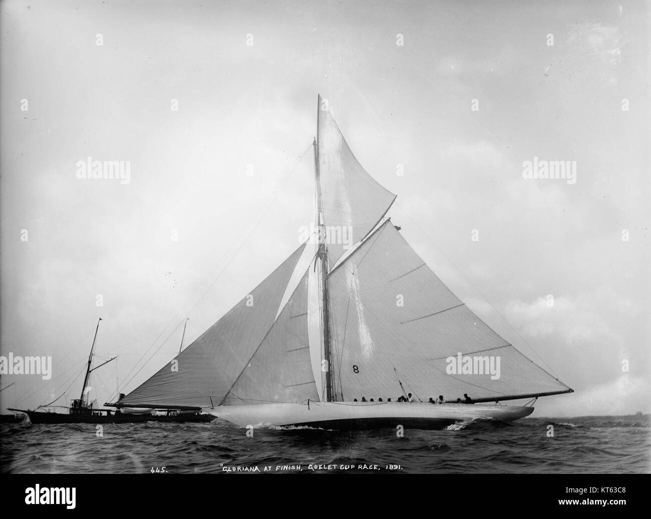 The Gloriana is a historically significant sloop, notable for its ...