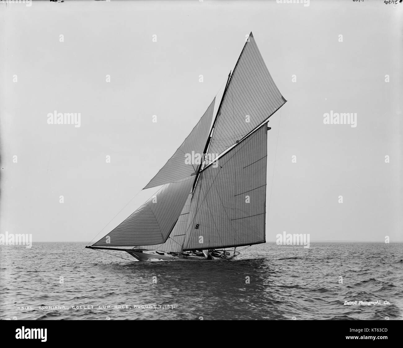 The Sloop Gloriana-55 is a historical sailing vessel known for its role ...