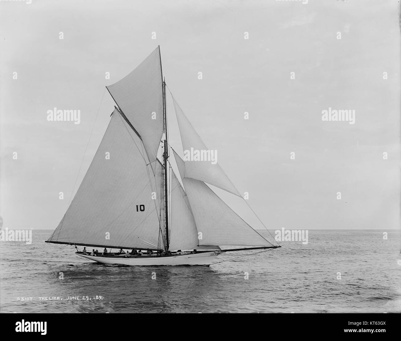 The Sloop Thelma is a historical ship that represents maritime history ...