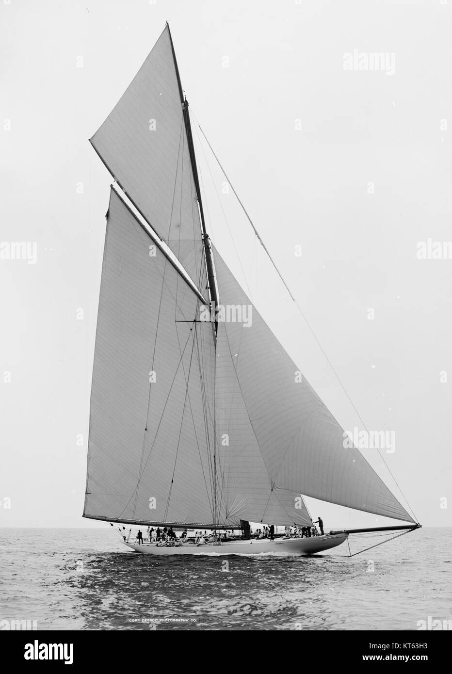 Sloop Reliance is a historic sailing vessel, a type of sloop, that was ...