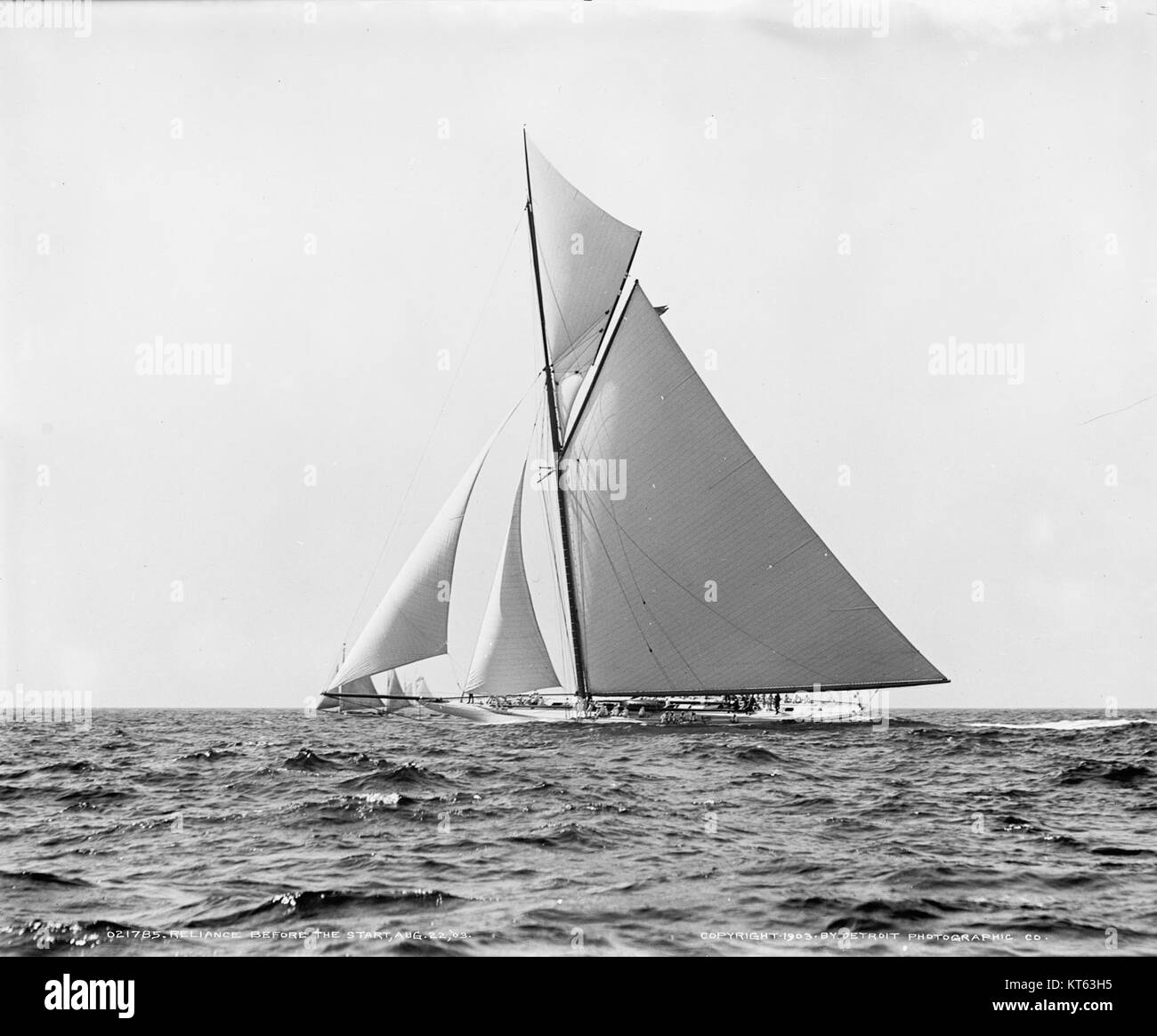The Sloop Reliance-89 is a historic racing yacht known for its ...
