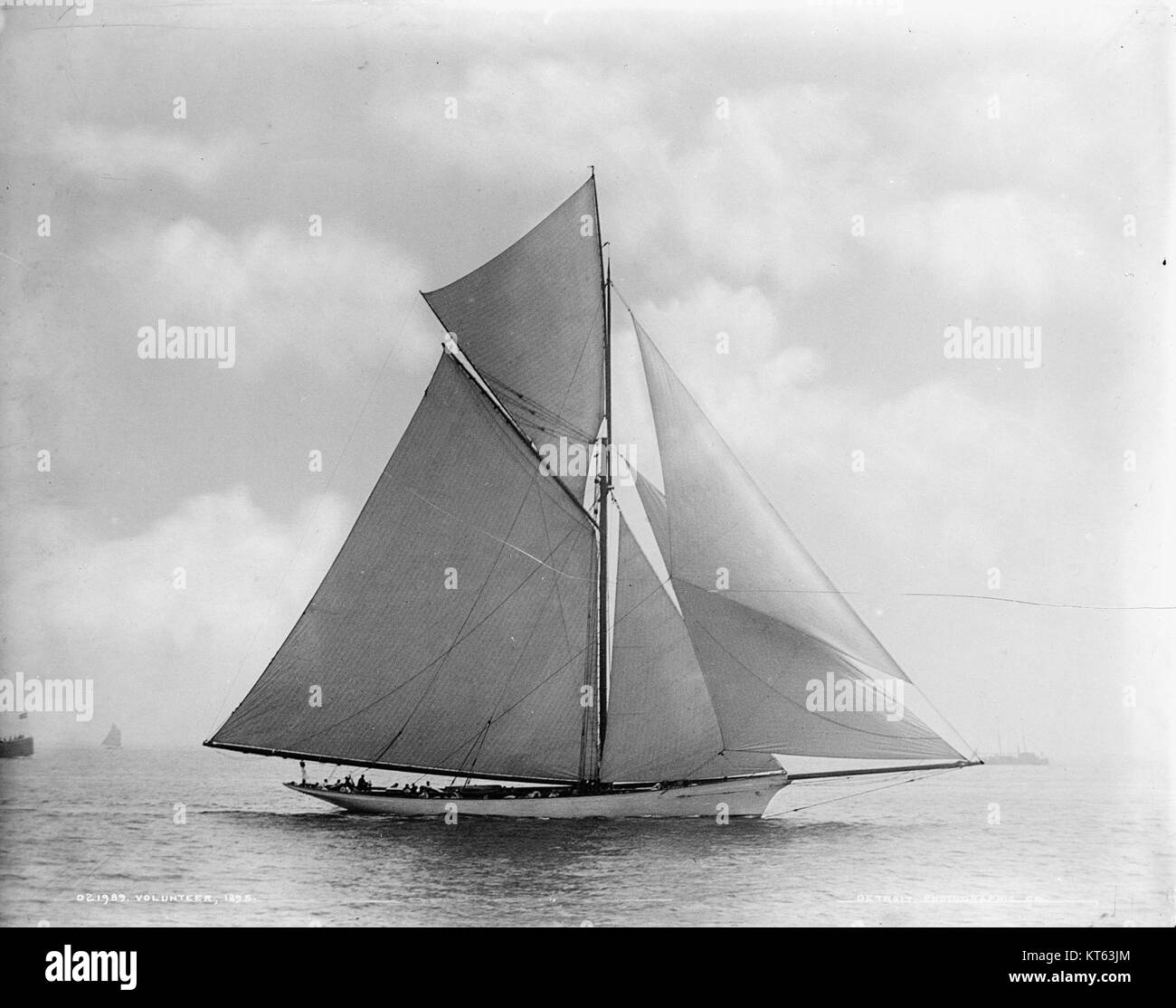 The Sloop Volunteer-8 is a historic vessel, part of the fleet of ships ...