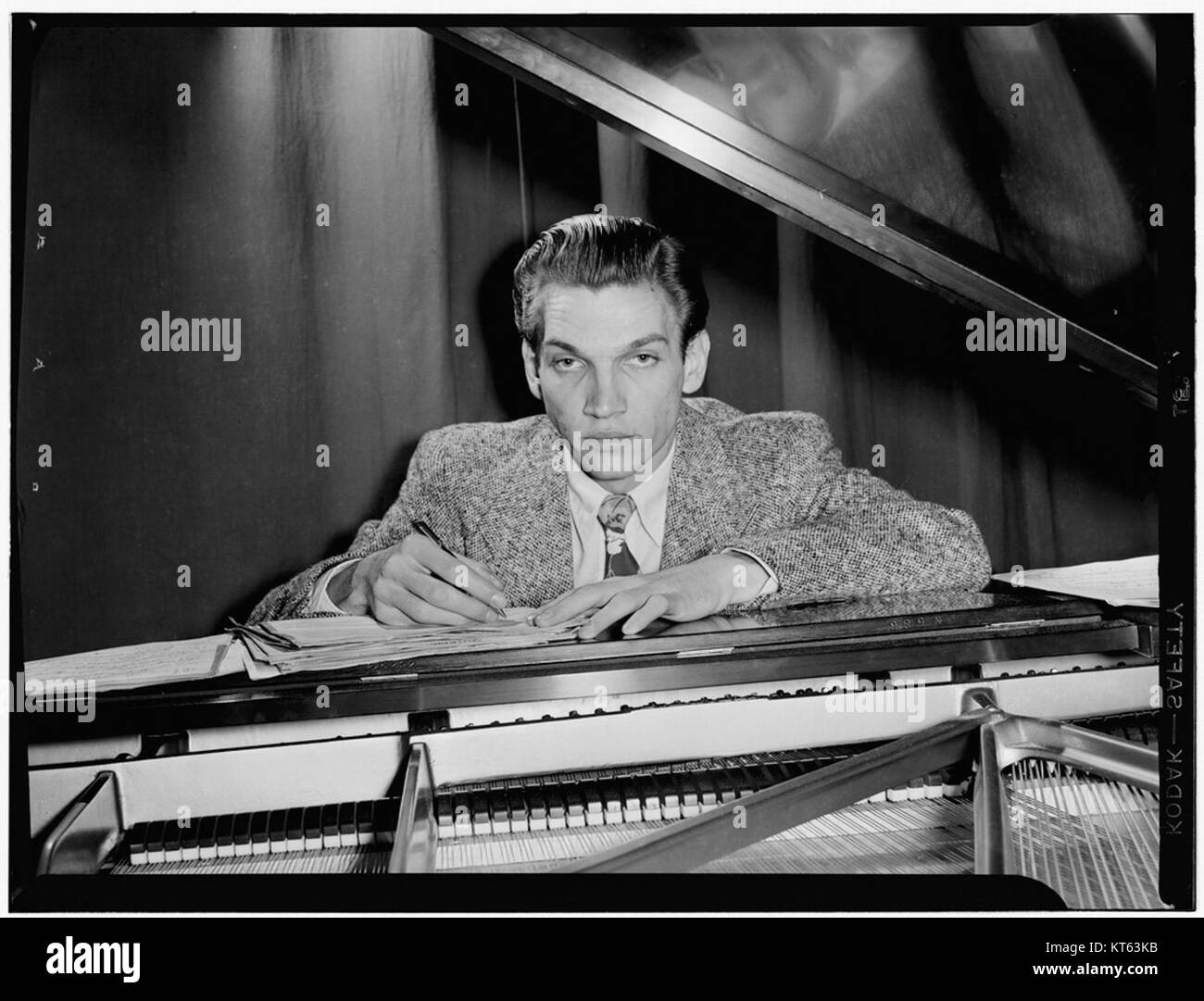 This portrait of Bob Graettinger, taken in New York between 1946 and ...