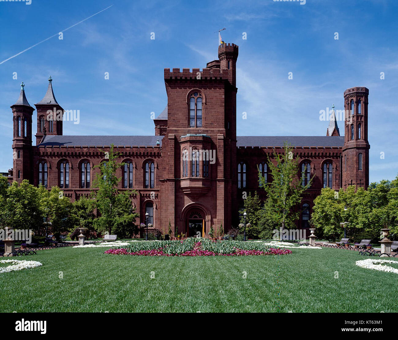 The Smithsonian Institution Castle, located in Washington D.C., is the ...