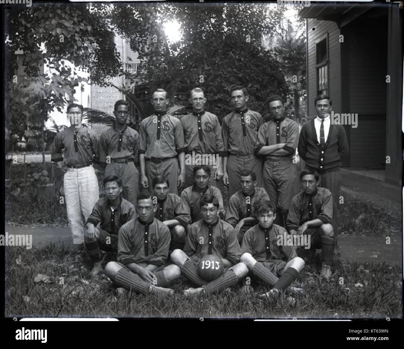 This photograph from the Brother Bertram Collection shows the Saint ...