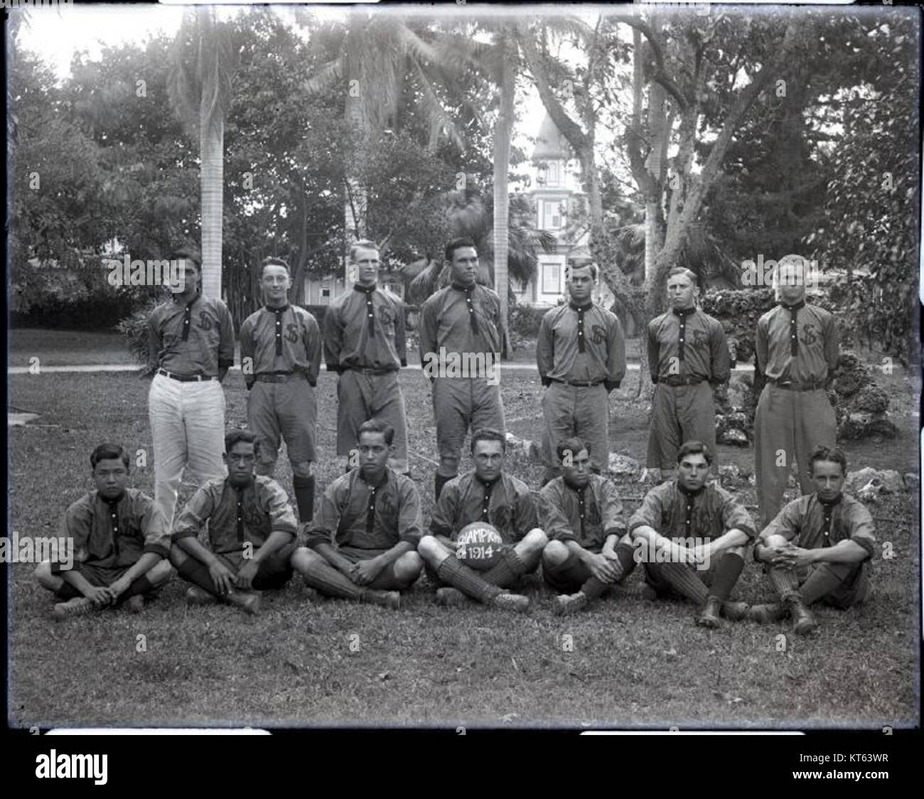 A photograph from the Brother Bertram Photograph Collection showing the ...