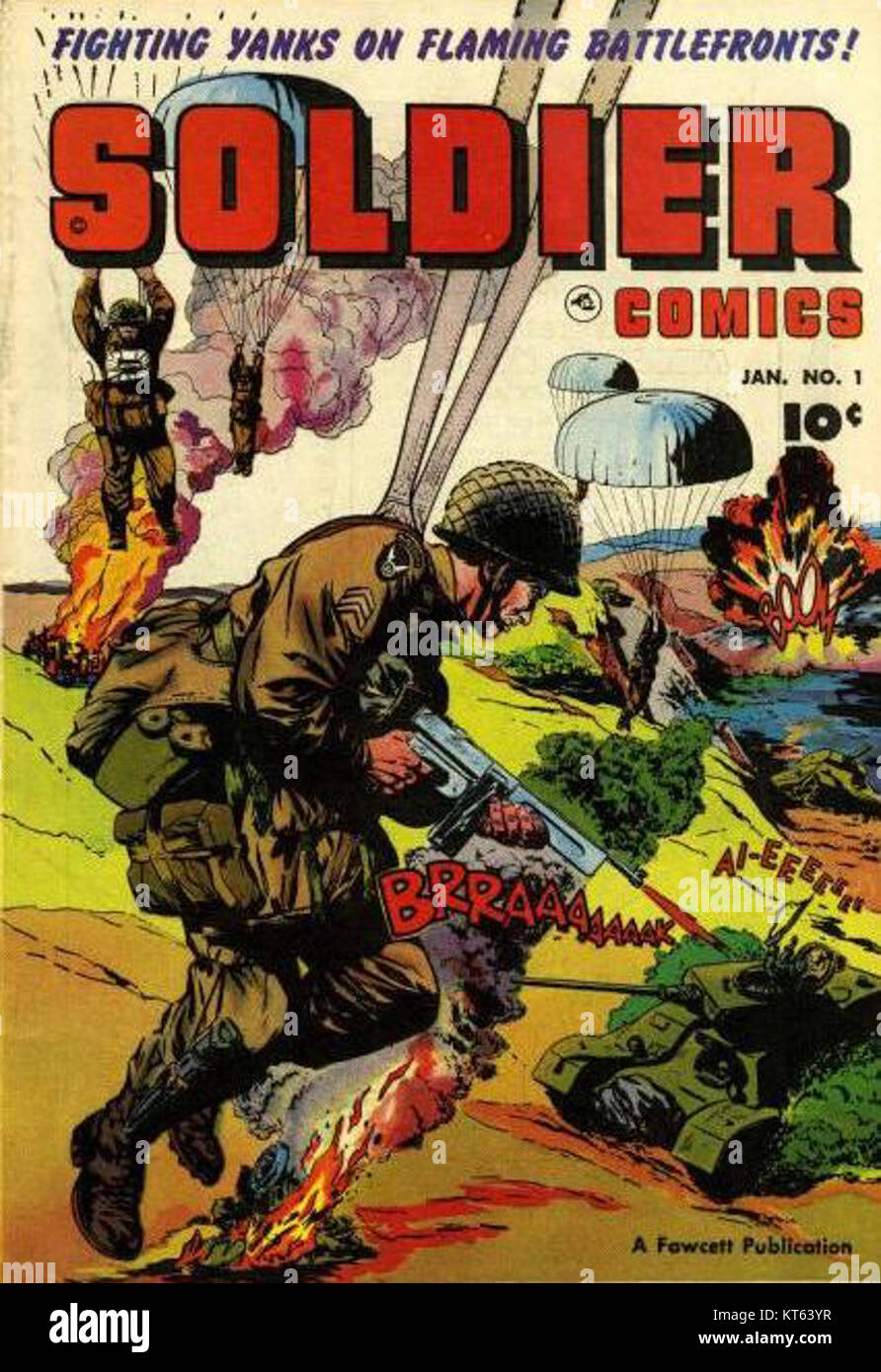 *Soldier Comics No. 1* is a military-themed comic book first published ...