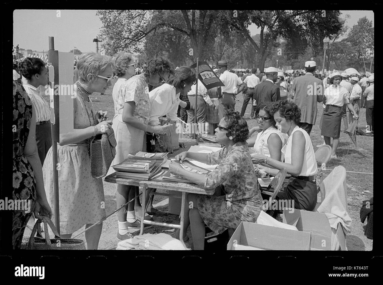 A souvenir booklet from the March on Washington, a pivotal event in the ...