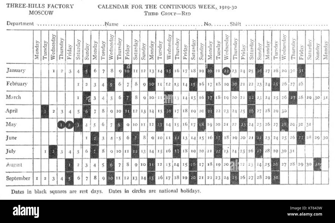 Soviet calendar hi-res stock photography and images - Alamy