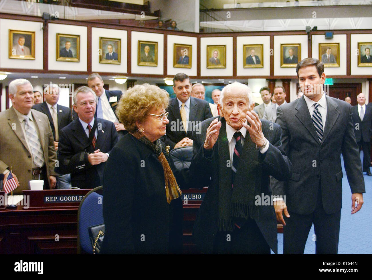 Marco Rubio, the Speaker-designate, is pictured with Dr. Emilio Ochoa ...
