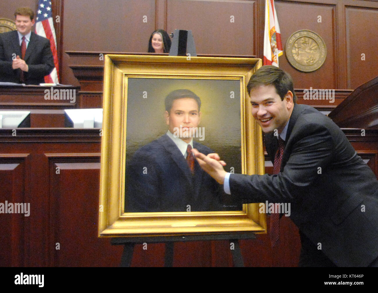 Speaker Rubio With Portrait Stock Photo - Alamy