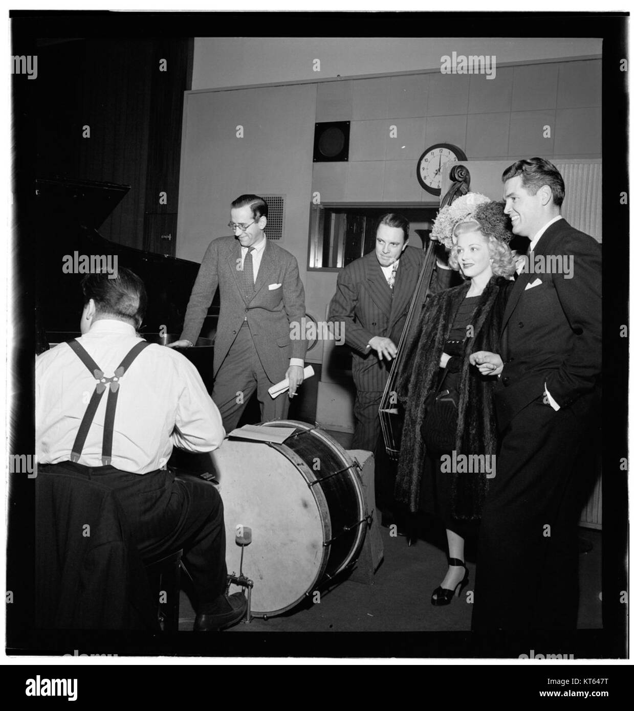 (Portrait of Bob Haggart, Marion Hutton, and Gordon MacRae, New York, N ...