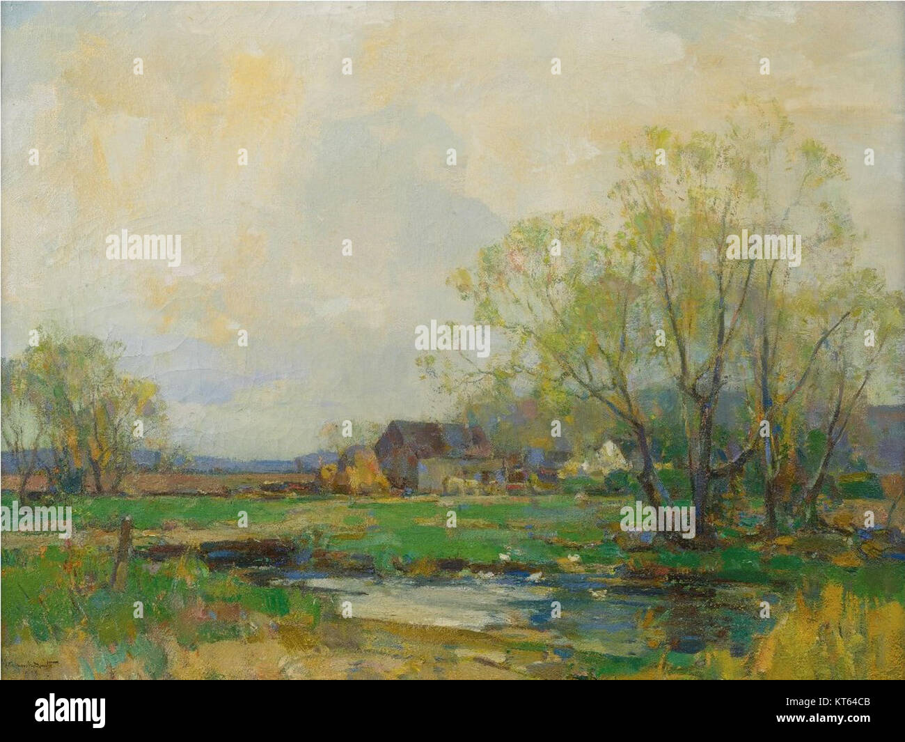 'Spring Time' is a painting by American artist Walter Granville-Smith ...