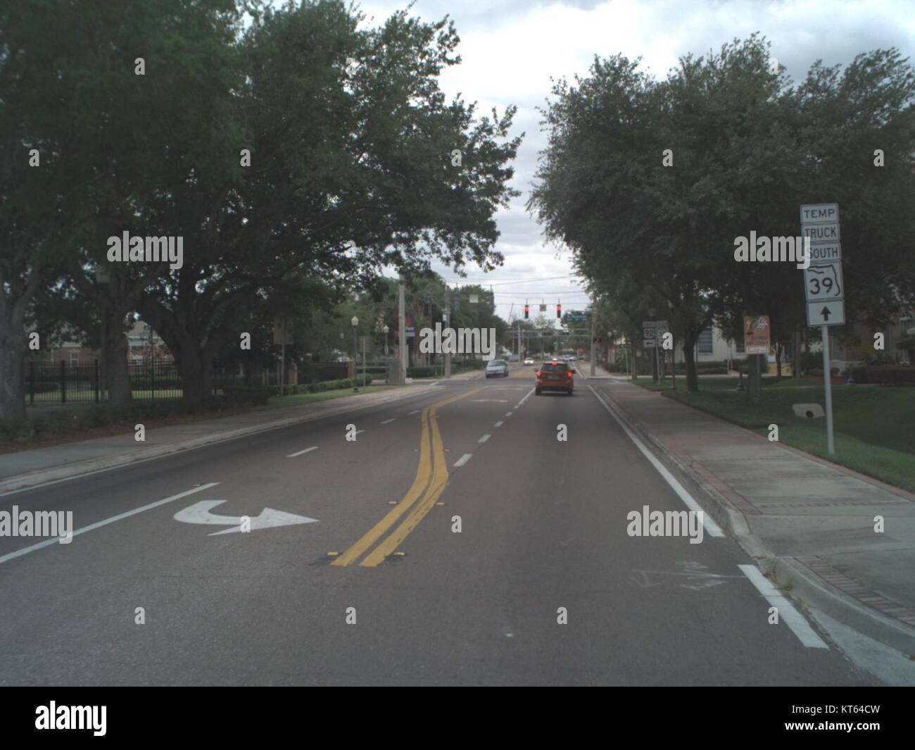 SR 39 is a southbound truck route, likely referring to a highway or ...