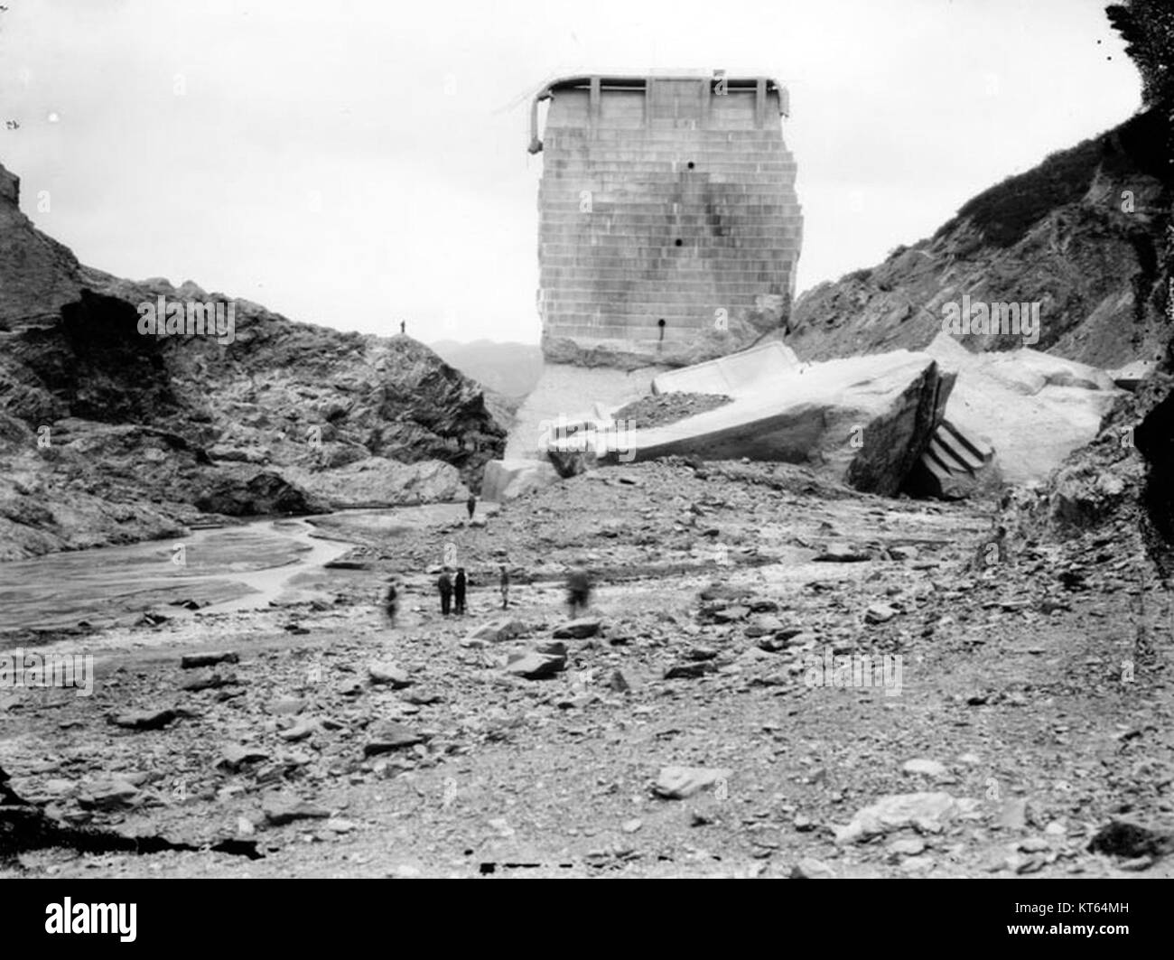 The term 'standing section' might refer to a section of a building ...