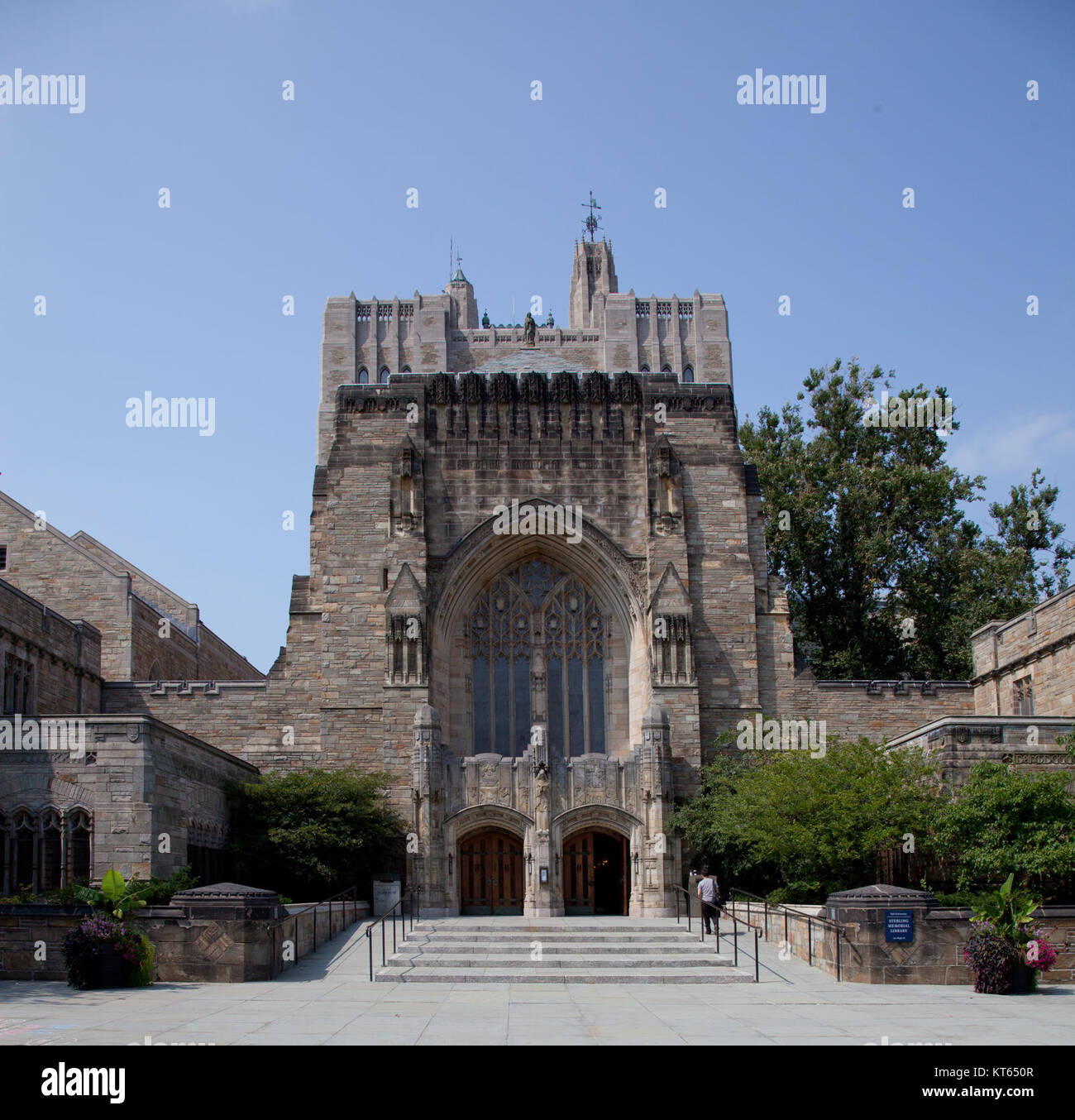 Sterling Memorial Library Highsmith Stock Photo - Alamy
