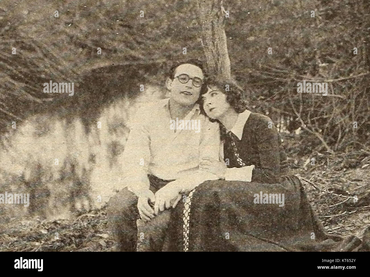 A still from the 1924 silent film 'Girl Shy,' directed by Fred C ...