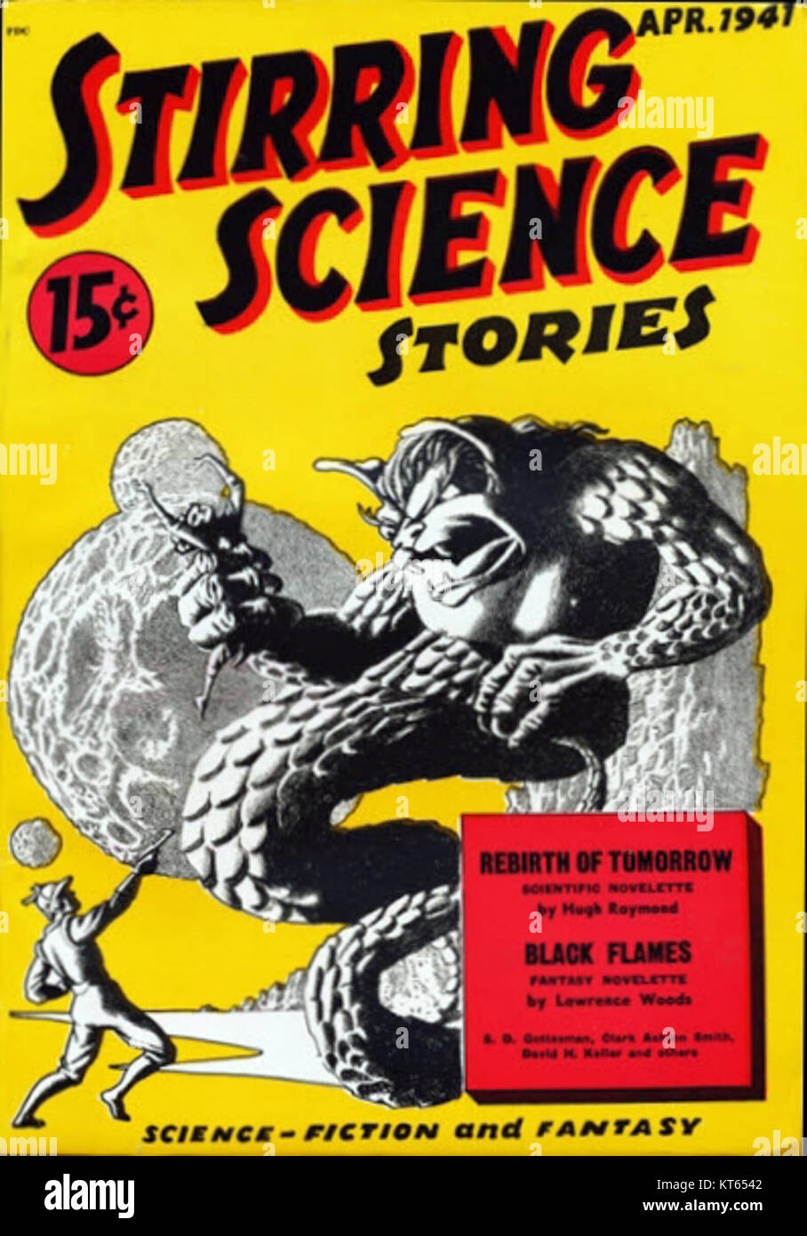 The April 1941 edition of Stirring Science Stories magazine featured ...