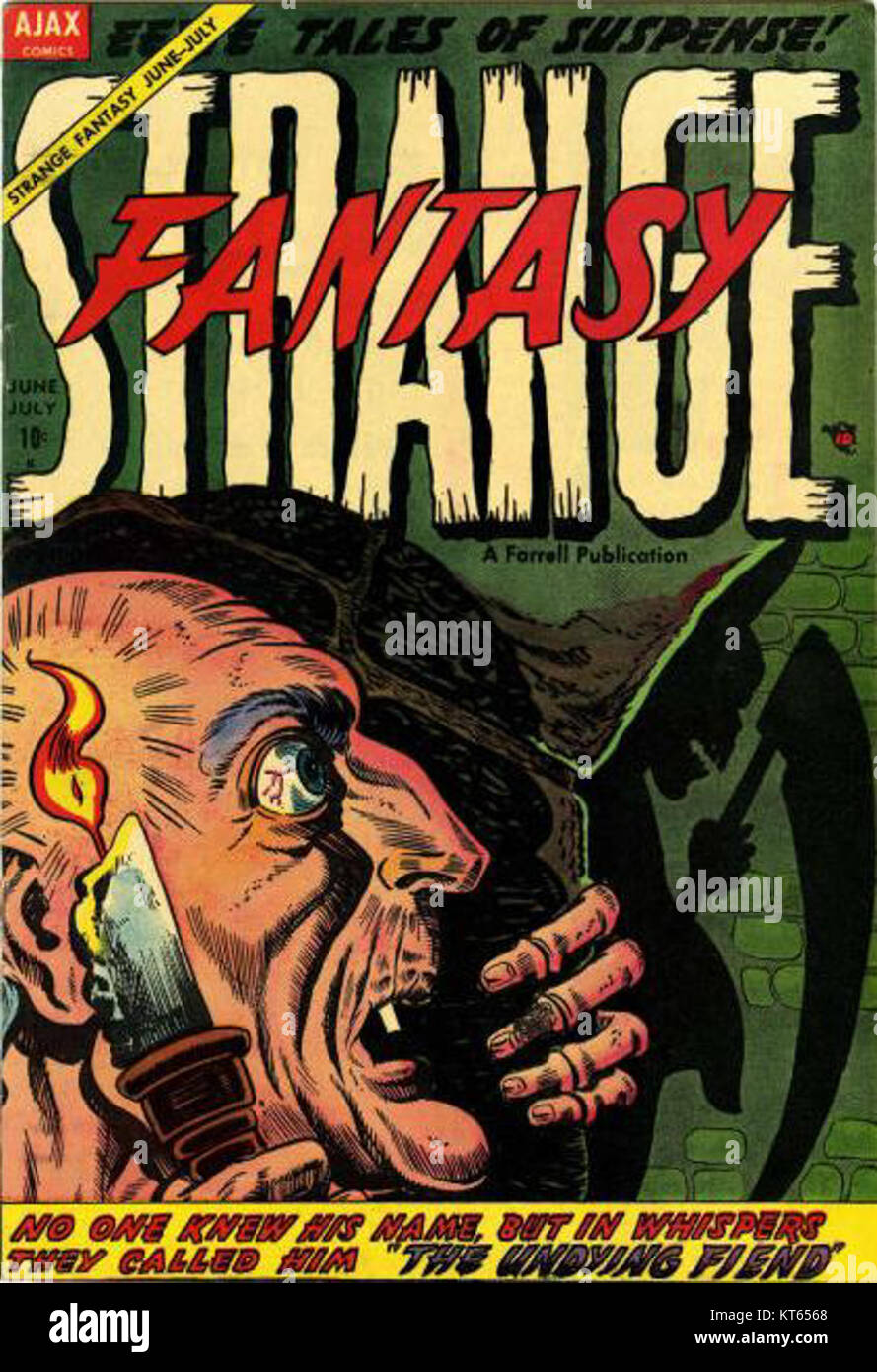 Strange Fantasy 01 is a comic book issue that blends science fiction ...