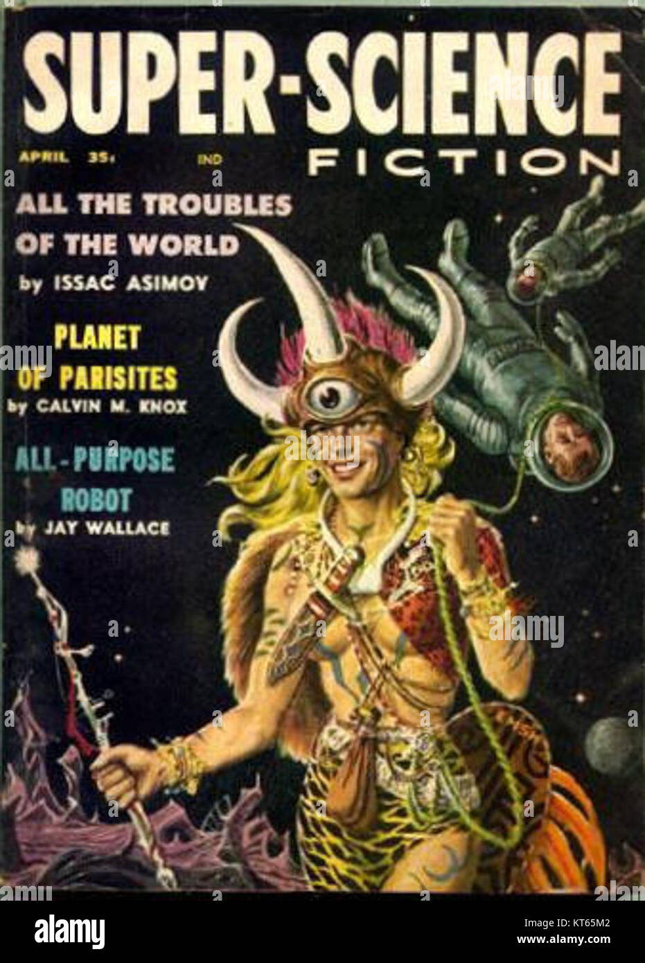 Super Science Fiction, published in 1958, is a science fiction magazine ...