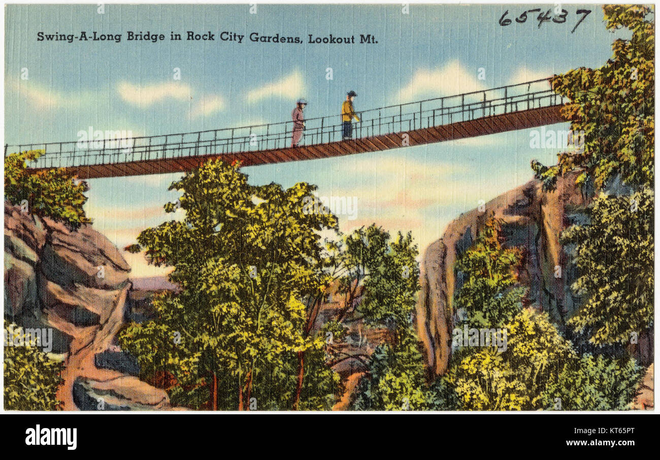 Bridge over ravine hi-res stock photography and images - Alamy