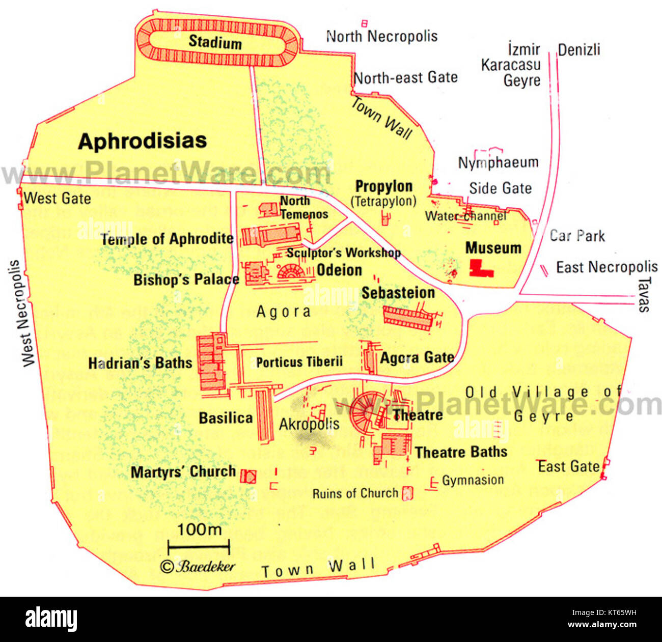The Aphrodisias map refers to an ancient Roman map of the city of ...