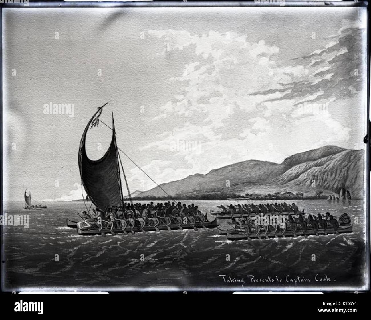 Taking Presents to Captain Cook (3) from Brother Bertram Photograph ...