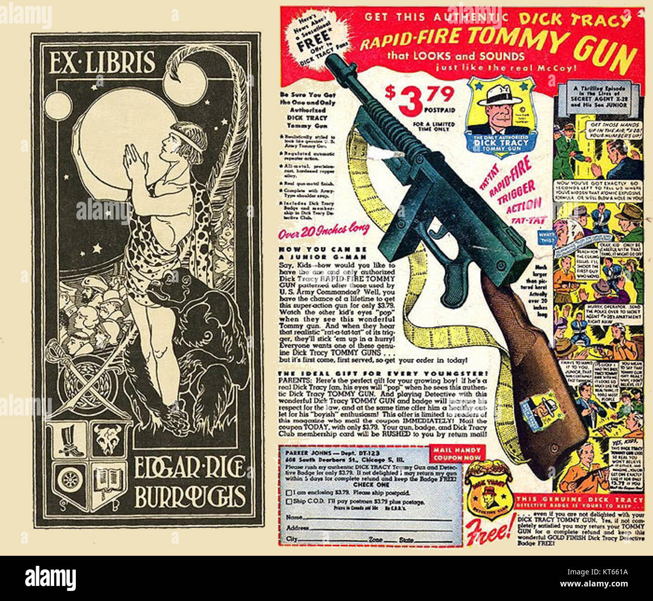 Tarzan and Dick Tracy are iconic characters from American popular ...