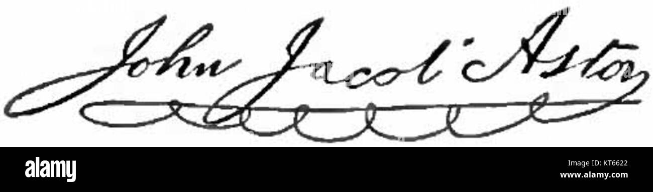 John jacob Black and White Stock Photos & Images - Alamy