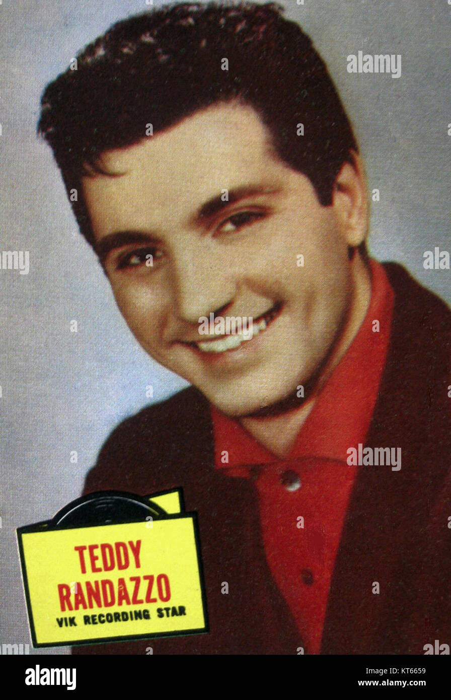 Teddy Randozzo, a notable figure in the entertainment industry in 1957 ...