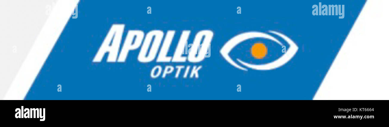 The Apollo-Optik logo represents a well-known optical retail brand ...