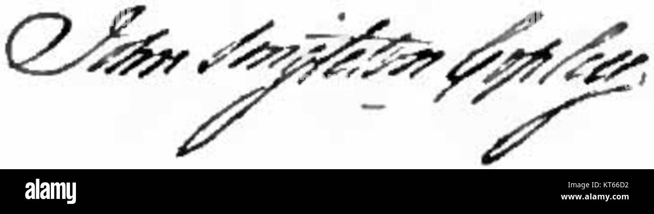 This signature of John Singleton Copley, an influential American ...